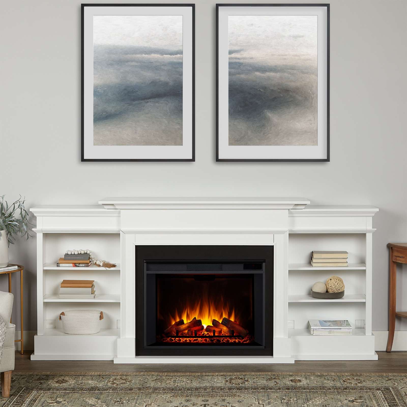 Ashton Grand Electric Fireplace TV Stand